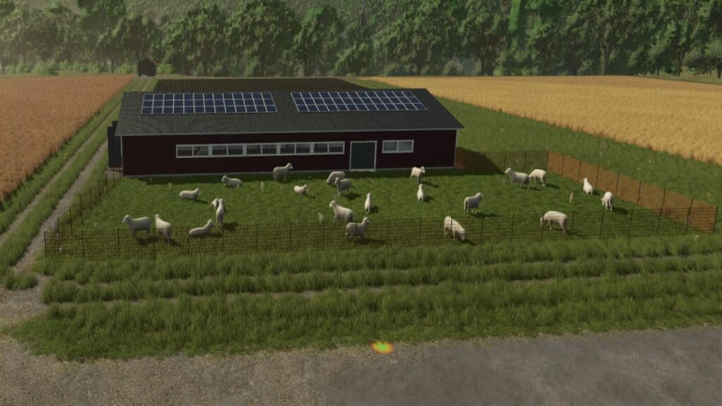 FS25 Finnish Sheep Barn V1 (1) - Farming simulator 19 / 17 / 15 Mod
