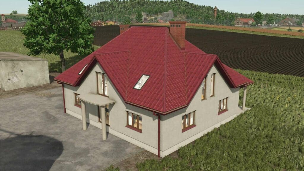 FS25 House v1 (3) - Farming simulator 19 / 17 / 15 Mod