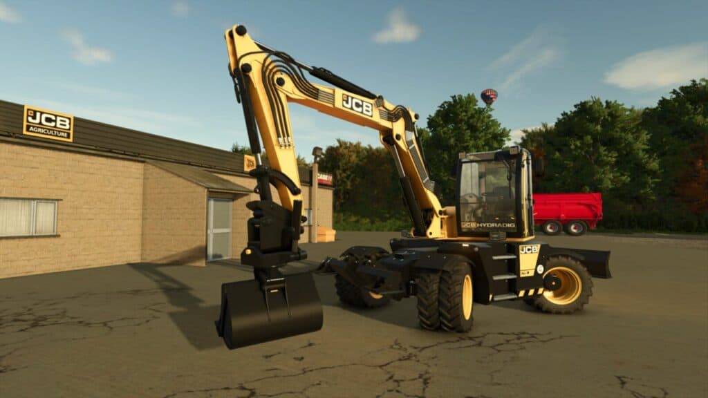 FS25 JCB Hydradig 110W V1 (1) - Farming simulator 19 / 17 / 15 Mod
