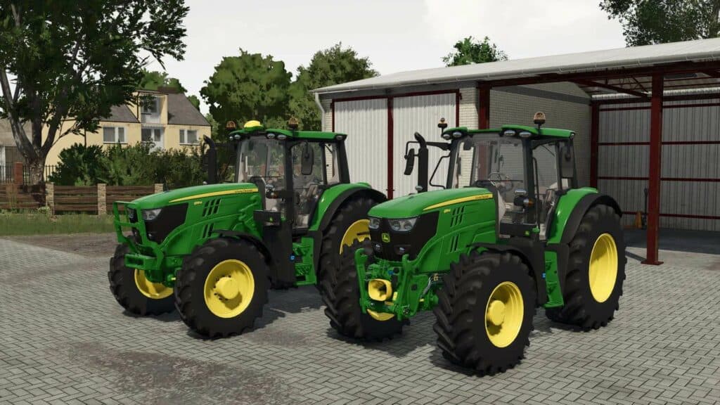 FS25 John Deere 6155M MY2020 v1.0 - FS 25 Tractors Mod Download