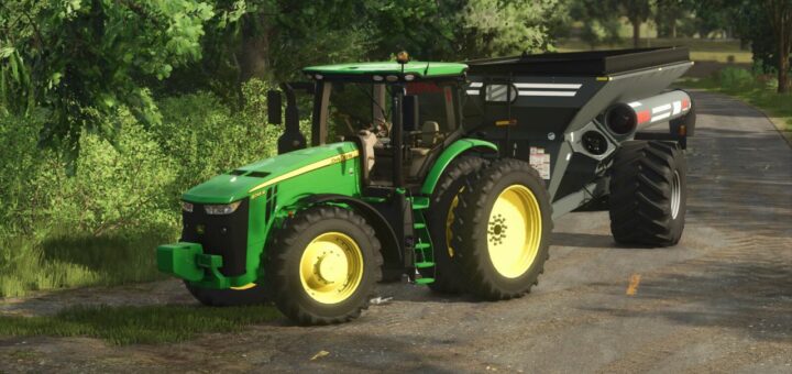FS25 John Deere 8R Series 2014 US V1 (1) - Farming simulator 19 / 17 ...