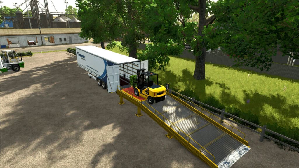 FS25 Loading Ramp With Dock Leveler v1 (3) - Farming simulator 19 / 17 ...