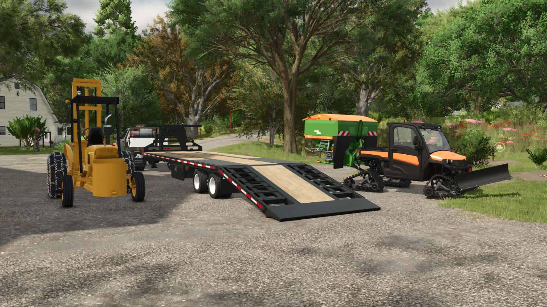 FS25 Midsota 36′ Gooseneck Dovetail v1 (3) - Farming simulator 19 / 17 ...