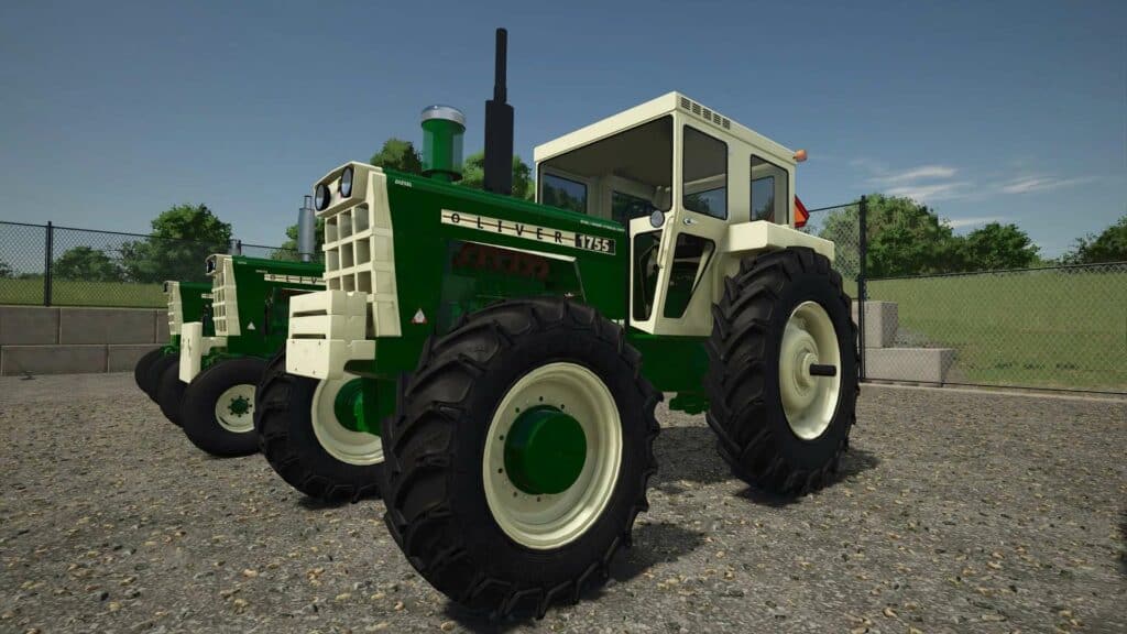 FS25 Oliver 55 Series v1.0 - FS 25 Tractors Mod Download