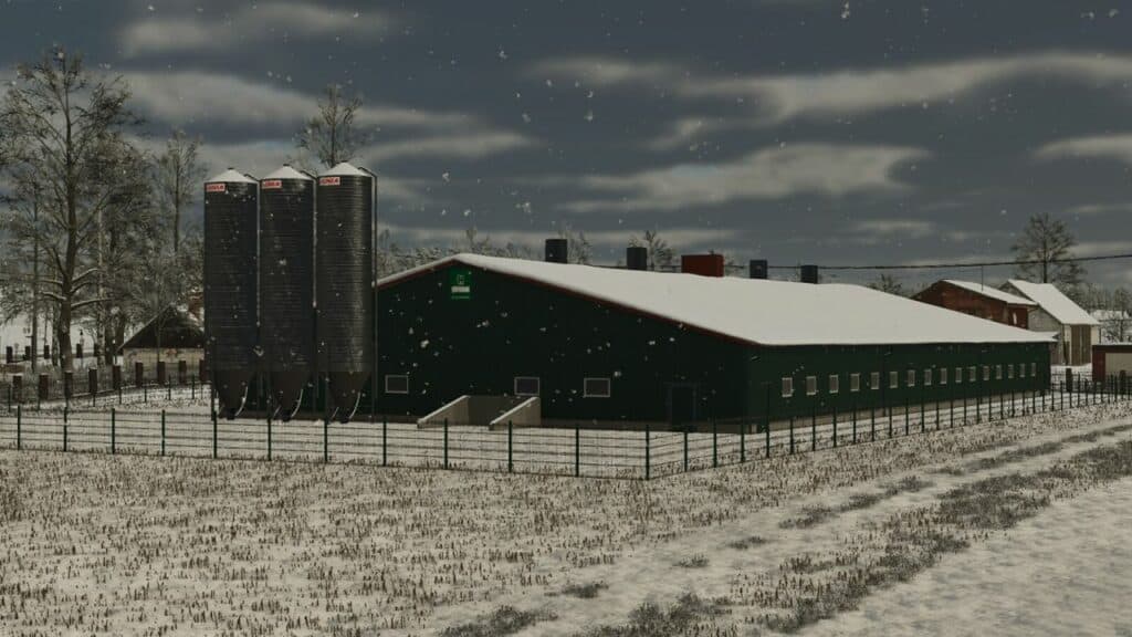 FS25 Pig Barn Large V1 (1) - Farming simulator 19 / 17 / 15 Mod