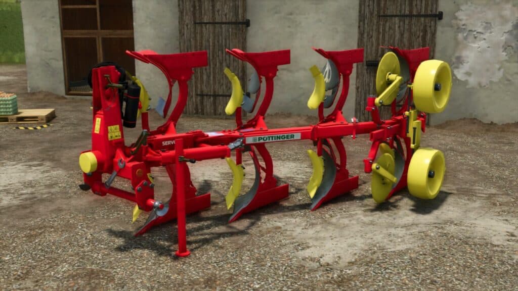 FS25 Pöttinger Servo 25 3+1 V1.0 - FS 25 Implements & Tools Mod Download