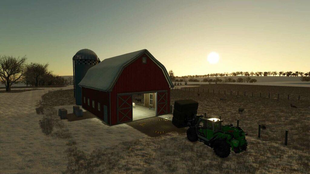 FS25 Sheep Goat Barn v1.0 - FS 25 Buildings Mod Download