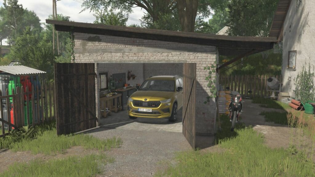FS25 Small Garage V1.0.0.1 - FS 25 Buildings Mod Download