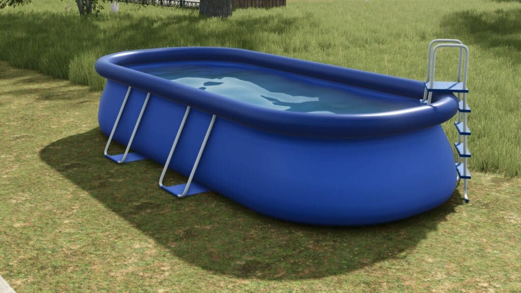 FS25 Swimming Pool 2 V1.0 - FS 25 Objects Mod Download