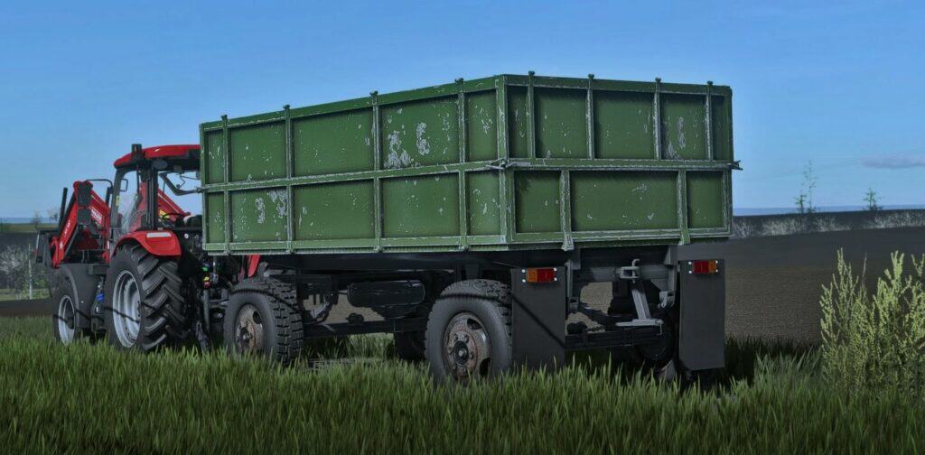 FS22 Old romanian agricultural trailer 7T v1.0 - FS 22 Trailers Mod ...