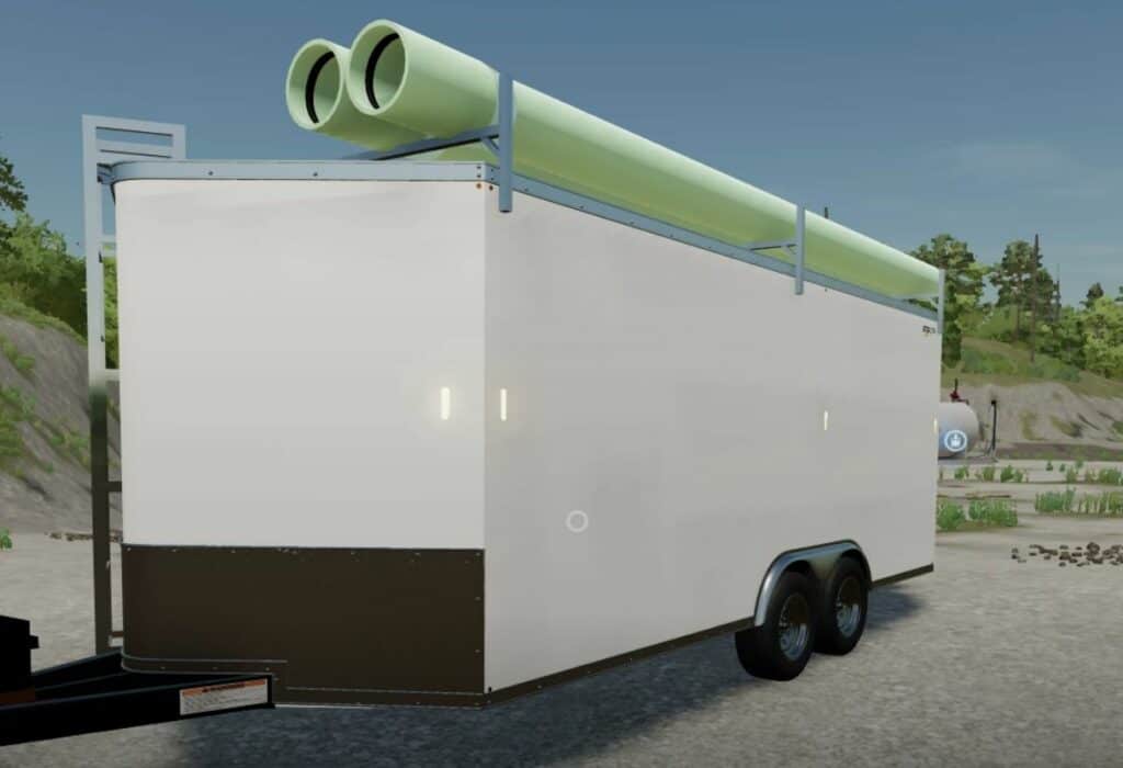 FS22 Work Trailer Edit v2 (2) - Farming simulator 19 / 17 / 15 Mod