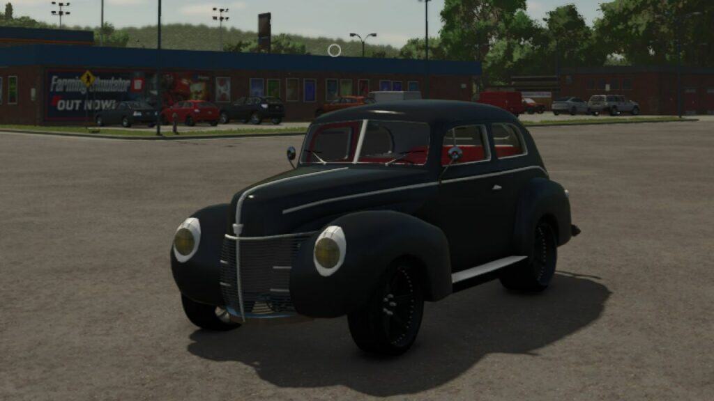 FS25 1939 Ford Coupe V1 (4) - Farming simulator 19 / 17 / 15 Mod