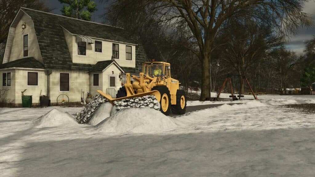 FS25 BM Volvo Snow Gear v1 (3) - Farming simulator 19 / 17 / 15 Mod