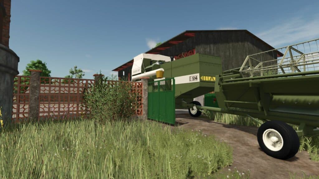 FS25 Brick Fence And Metal Gate V1 (2) - Farming simulator 19 / 17 / 15 Mod