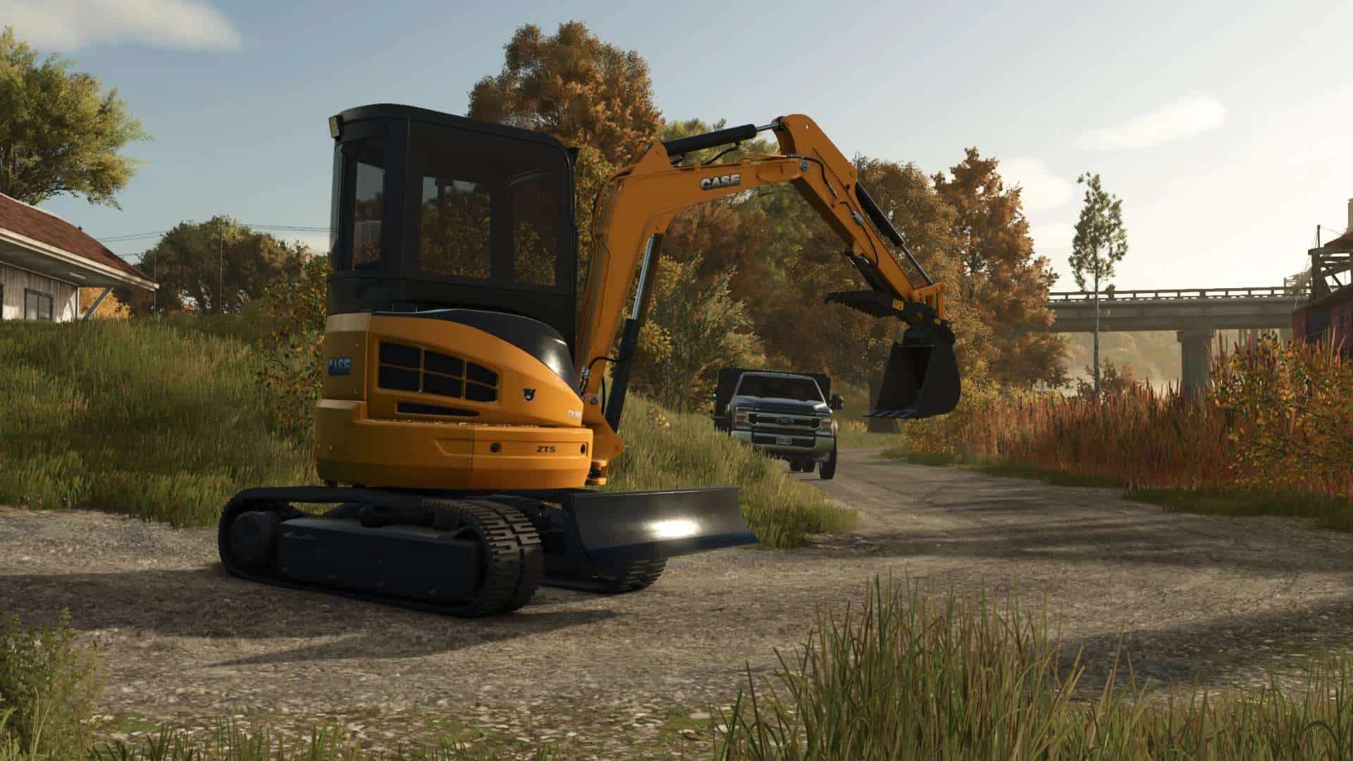 FS25 Case CX35Β v1.0 - FS 25 Forklifts / Excavators Mod Download