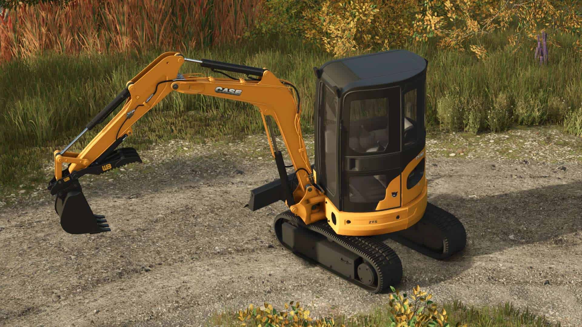 FS25 Case CX35Β v1.0 - FS 25 Forklifts / Excavators Mod Download