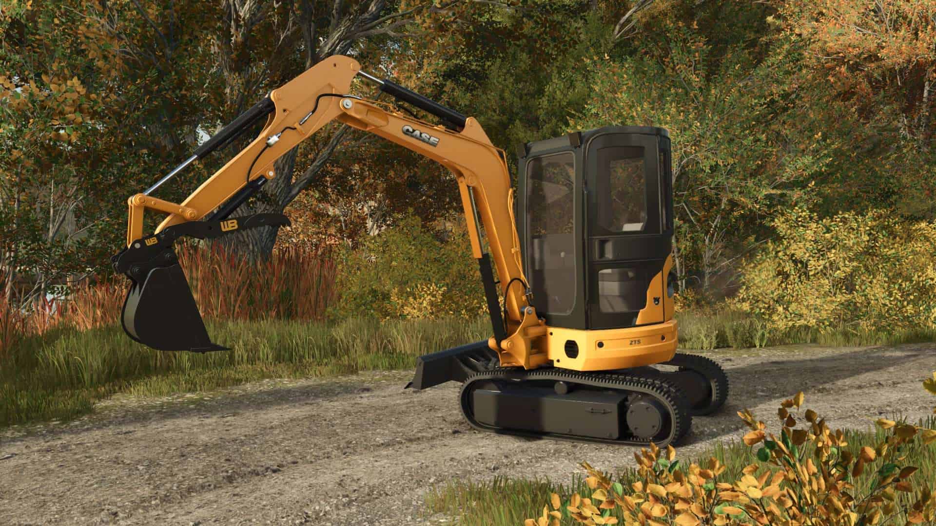 FS25 Case CX35Β v1.0 - FS 25 Forklifts / Excavators Mod Download