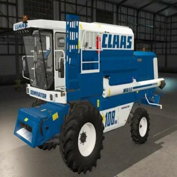 FS25 Claas/Ford Dominator 108 v1.0 - FS 25 Combines Mod Download