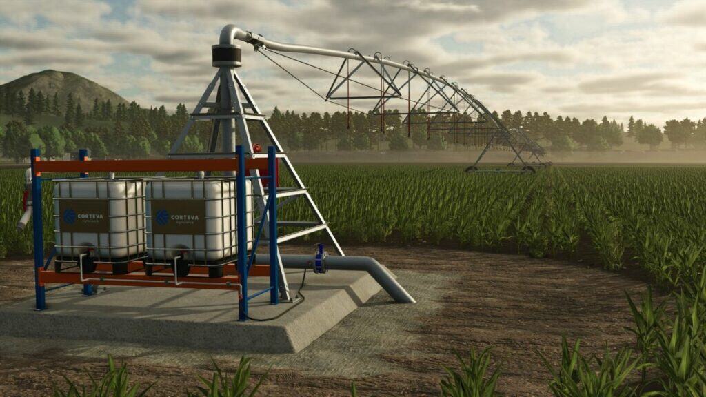 FS25 Corteva Circular Pivot Irrigation V1.0 - FS 25 Implements & Tools ...