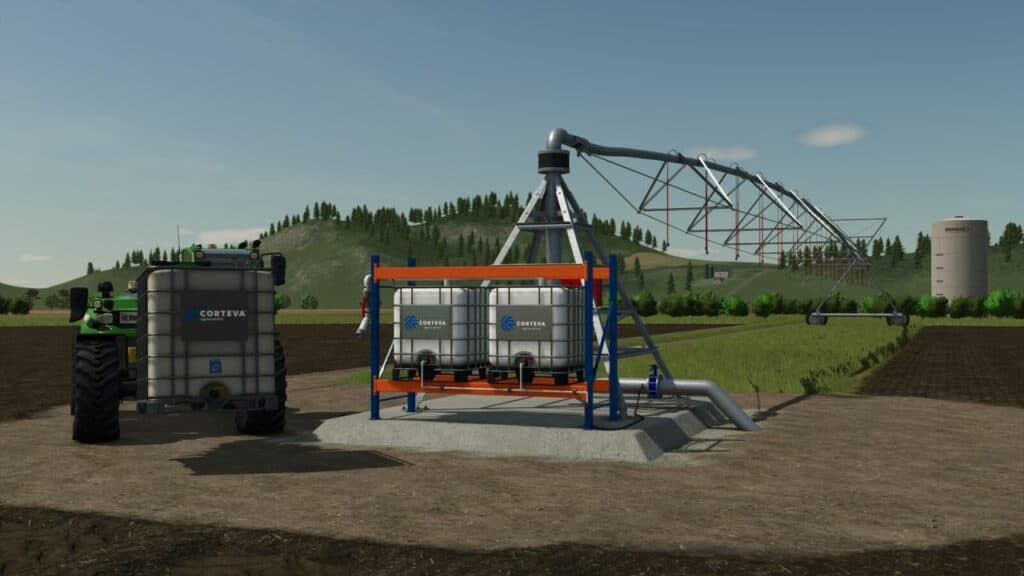 FS25 Corteva Circular Pivot Irrigation V1 (4) - Farming simulator 19 ...