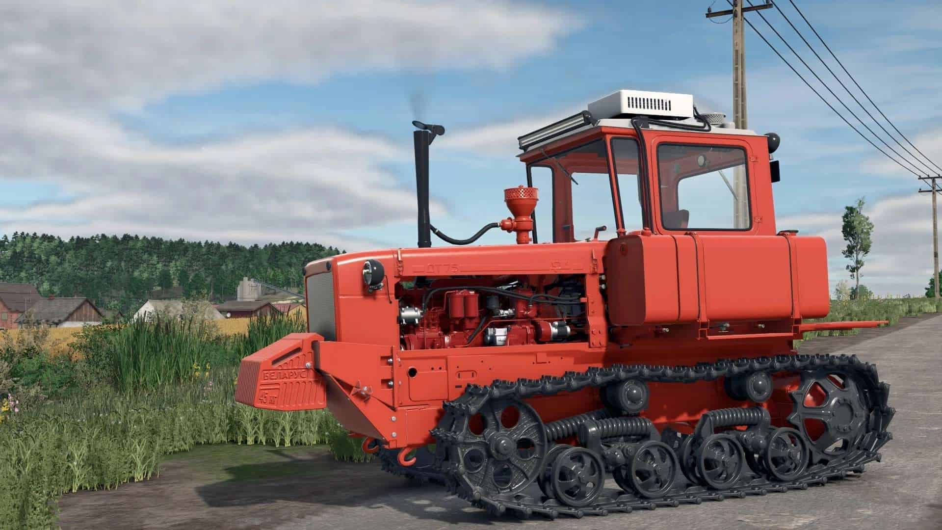 FS25 DT-75 v1 (5) - Farming simulator 19 / 17 / 15 Mod