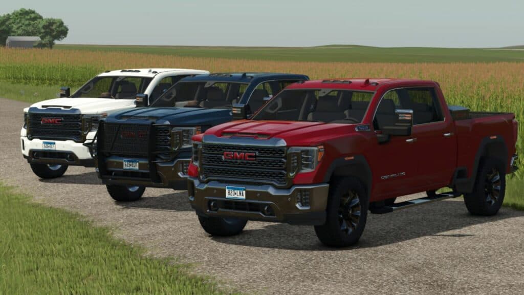 FS25 GMC Sierra Denali 2500 2020 V1.0 - FS 25 Cars Mod Download
