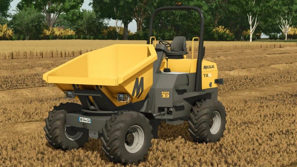 FS25 Mecalac TA9S Mini Dumper v1.0 - Farming simulator 19 / 17 / 15 Mod