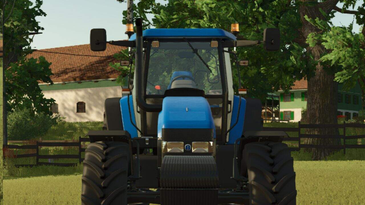 FS25 New Holland TM 190 v1.0 - FS 25 Tractors Mod Download