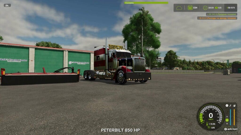 FS25 PETERBILT 388 Skin 4 v1.0 - FS 25 Trucks Mod Download