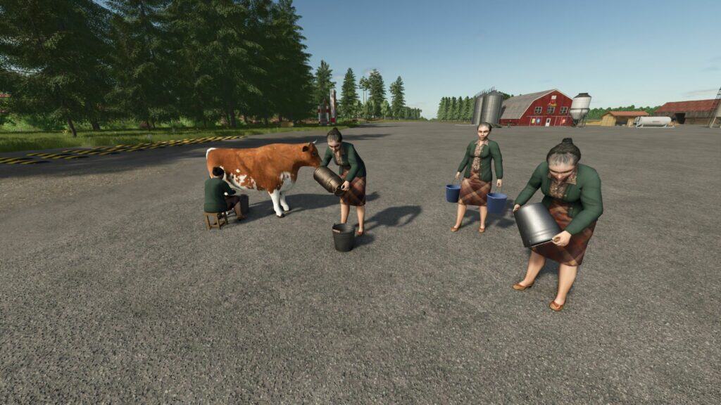 FS25 Placeable Granny Pack V1.0 - FS 25 Objects Mod Download