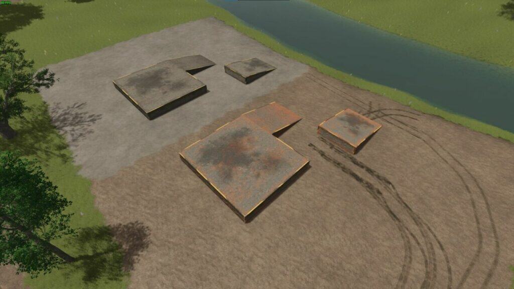 FS25 Placeable Ramp V1 (3) - Farming simulator 19 / 17 / 15 Mod
