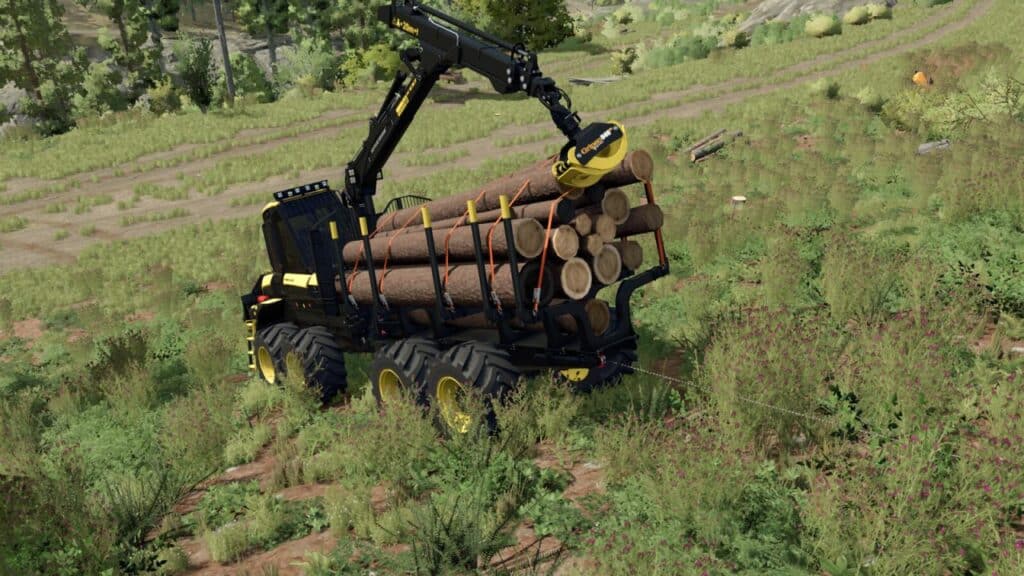 FS25 Ponsse Forwarder Pack V1 (5) - Farming simulator 19 / 17 / 15 Mod