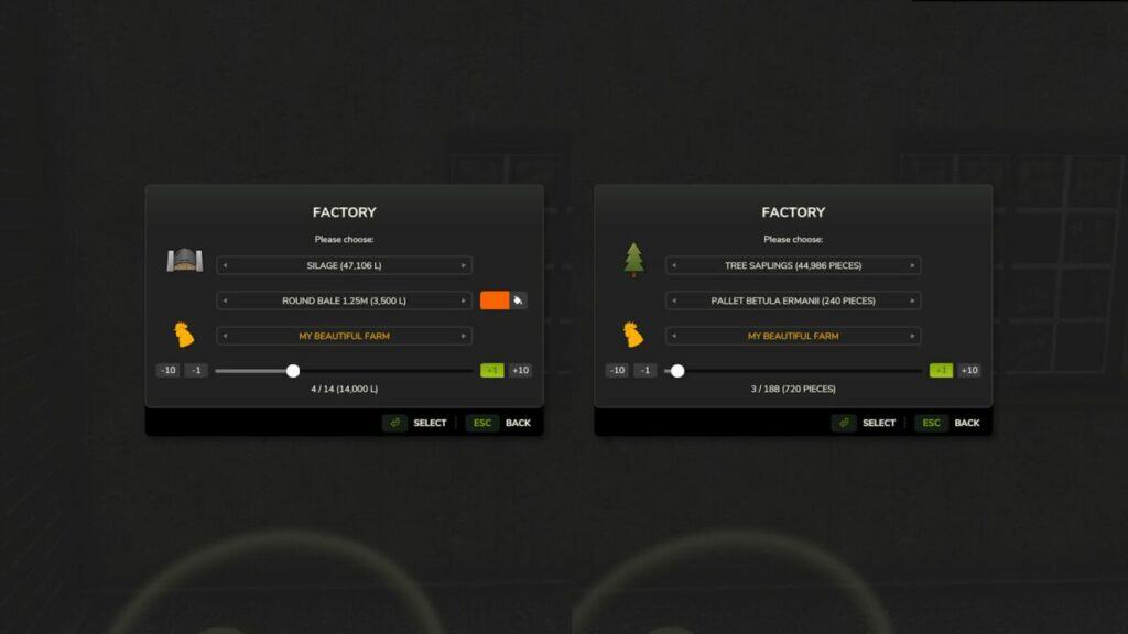 FS25 Production Storage Control V1 (1) - Farming simulator 19 / 17 / 15 Mod