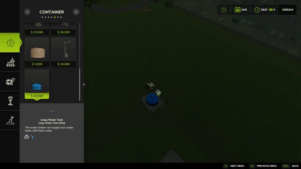 FS25 Water Tank V1 (1) - Farming simulator 19 / 17 / 15 Mod