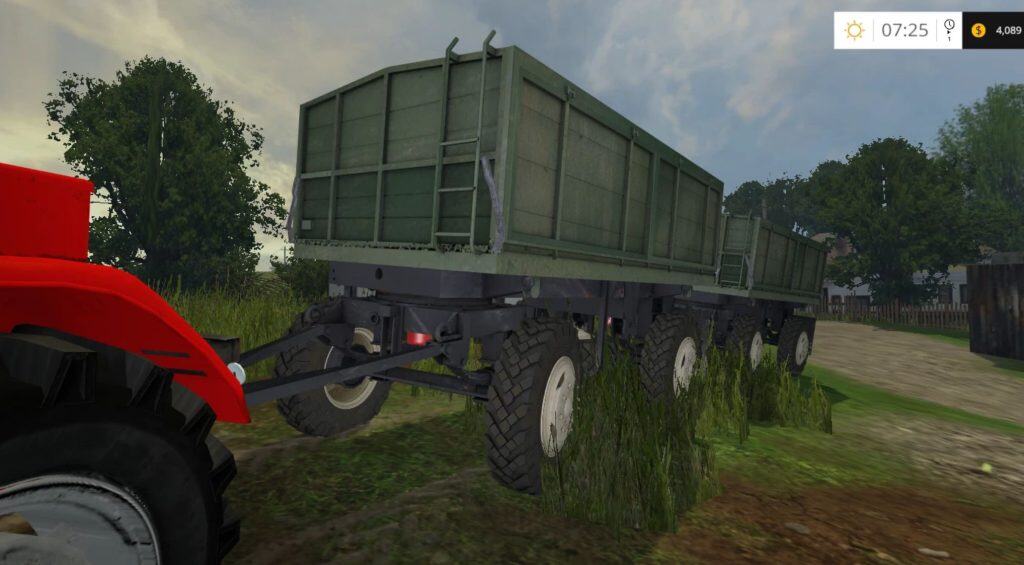 FS15 REMORCA AUTO 10T NEW GREEN TRAILER EXTRA HIT V2.0 - FS 15 Trailers ...