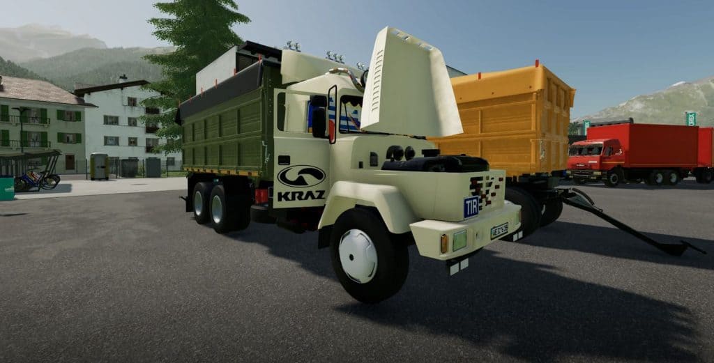 FS22 KrAZ 6443 v1 (2) - Farming simulator 19 / 17 / 15 Mod