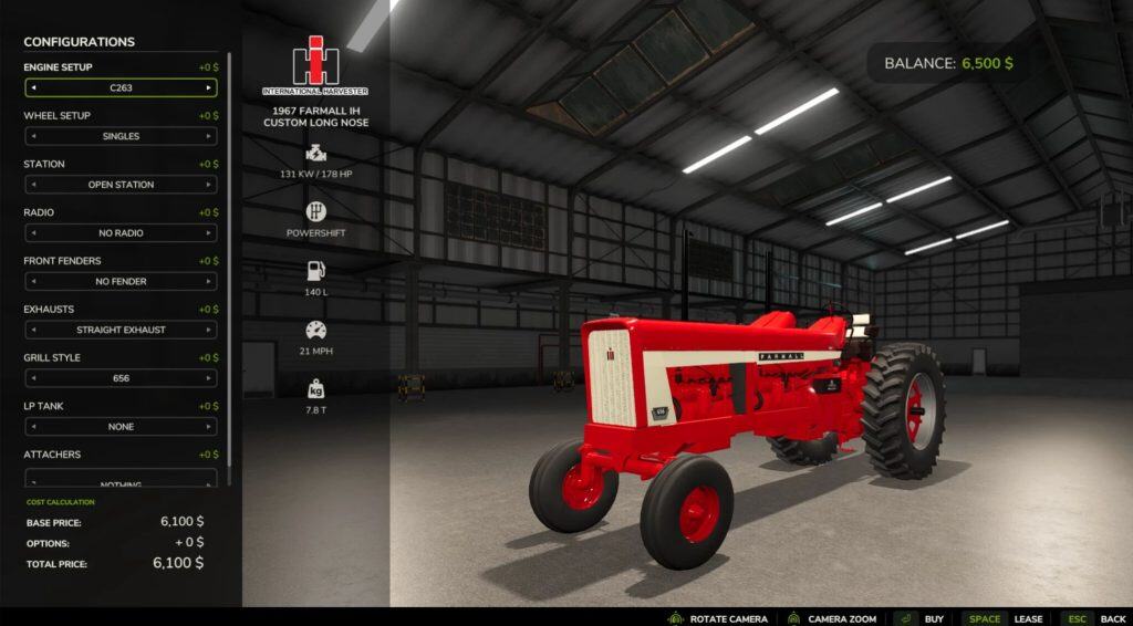 FS25 1967 Farmall IH Custom Dual Power v1 (5) - Farming simulator 19 ...