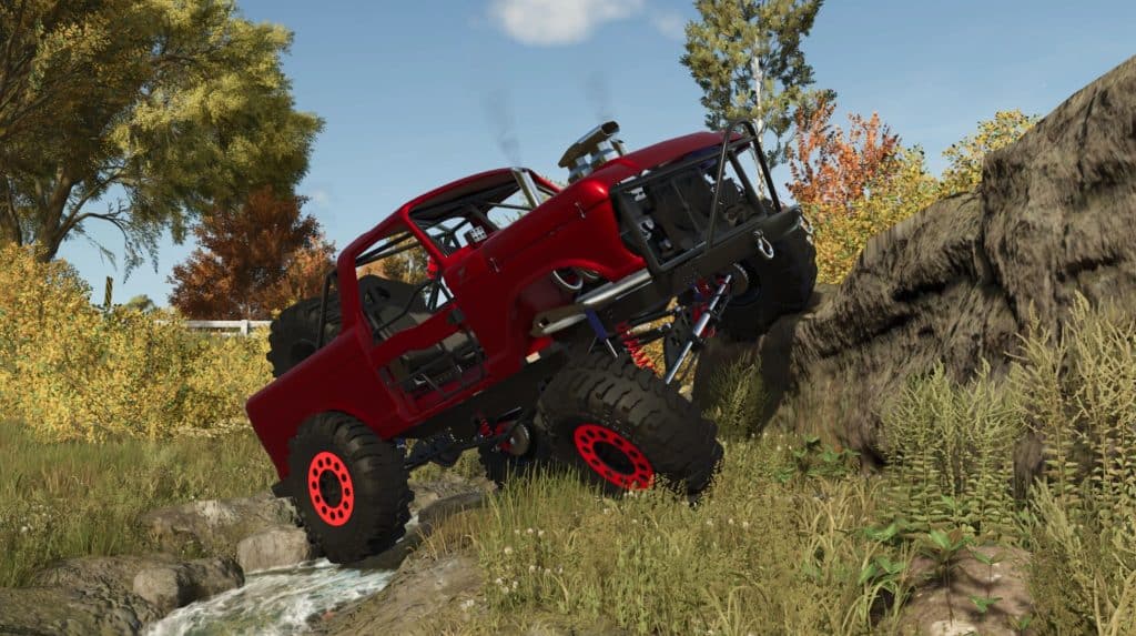 FS25 1978 Ford Bronco Rock Crawler v1.0 - FS 25 Cars Mod Download