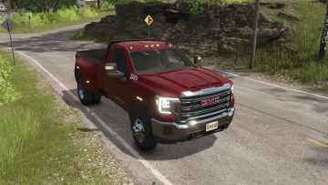 FS25 2020 GMC Sierra 3500HD v1.0 - FS 25 Cars Mod Download