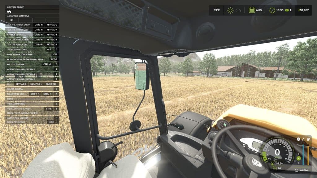 FS25 Adjustable Mirrors V1.0 - FS 25 Other Mod Download