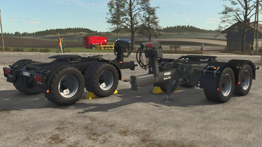 FS25 Equipment Dolly Trailer v1 (2) - Farming simulator 19 / 17 / 15 Mod