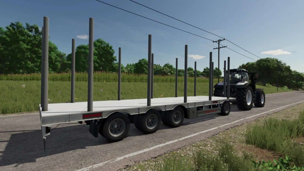FS25 Feltrina Flatbed Series v1 (2) - Farming simulator 19 / 17 / 15 Mod