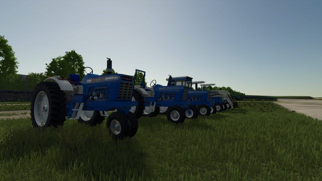 FS25 Ford 8000 - 9600 v1 (3) - Farming simulator 19 / 17 / 15 Mod