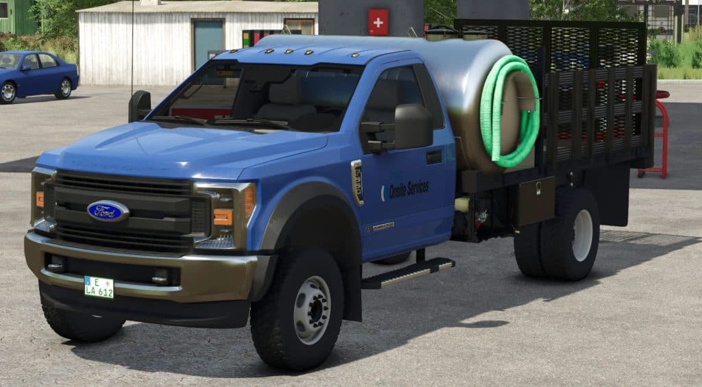 FS25 Ford F550 Septic Service & Fuel and Lube Trucks v1.0 - FS 25 ...