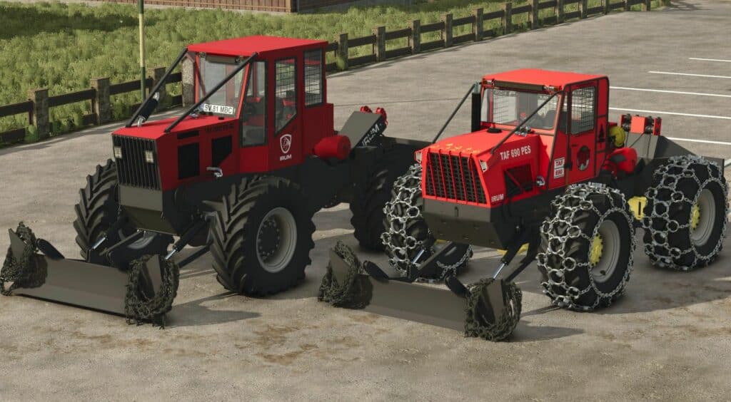 FS25 Irum TAF 2012 PC-6C & 690 PES v1.0 - FS 25 Forklifts / Excavators ...