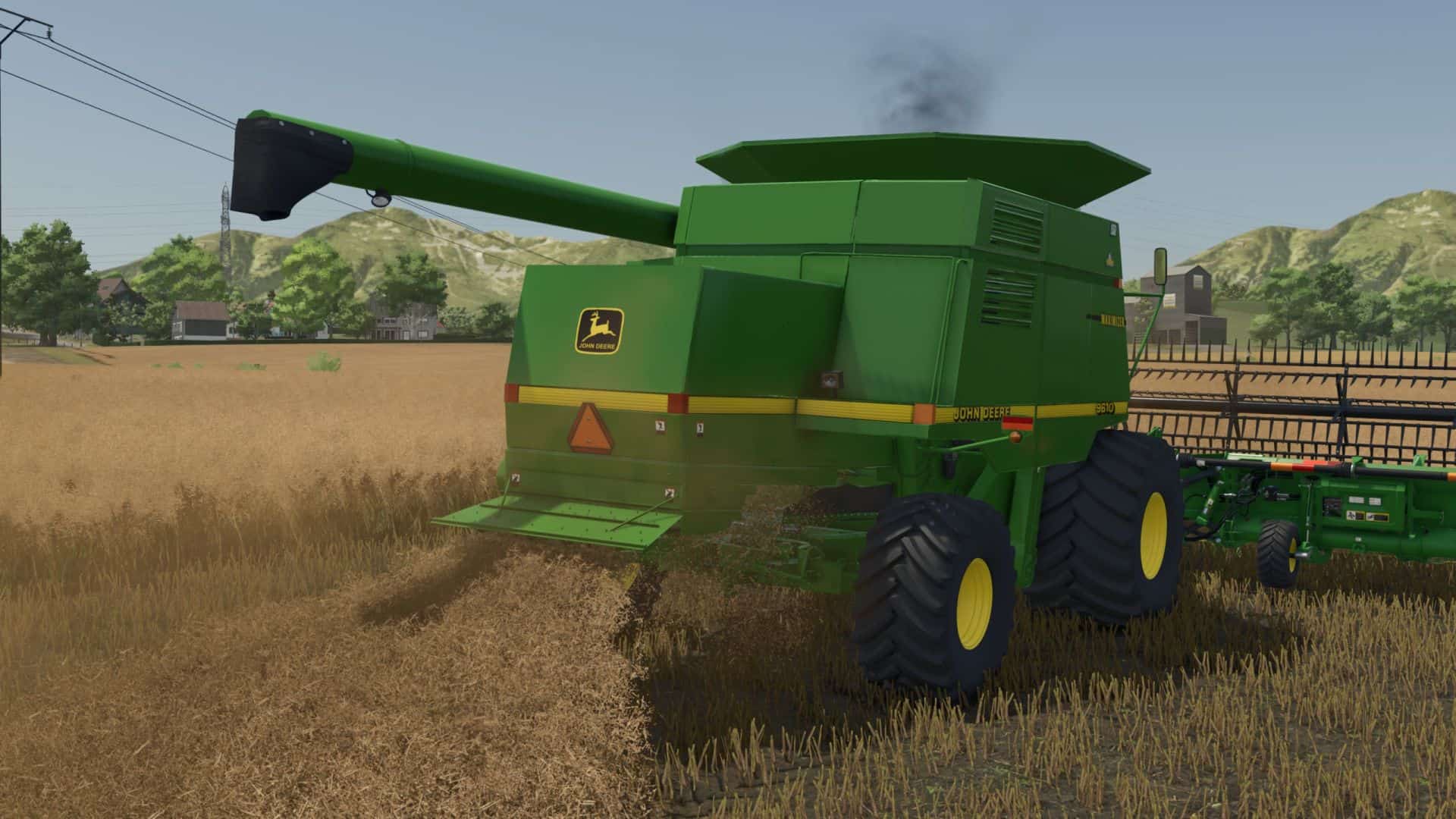 FS25 John Deere 9600 – 9610 V1.0 - FS 25 Combines Mod Download