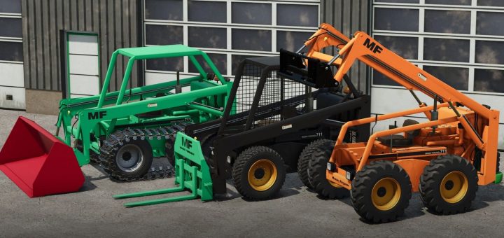 Farming Simulator 25 Forklifts Mods | FS25 Excavators Mods