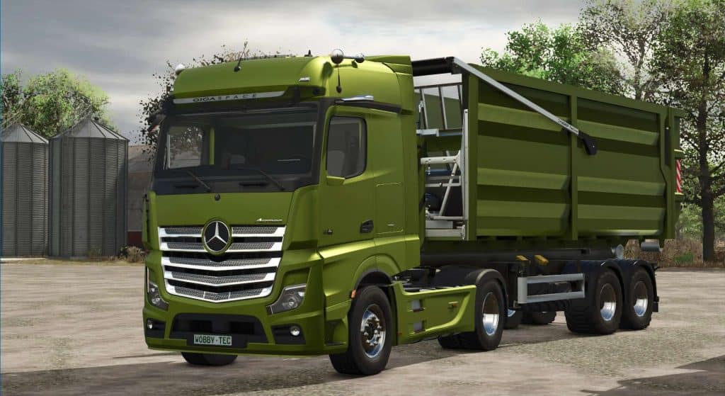 FS25 Mercedes Actros 2020 v1.0 - FS 25 Trucks Mod Download