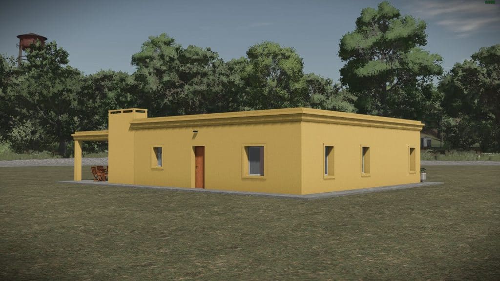FS25 Modern House v1 (1) - Farming simulator 19 / 17 / 15 Mod