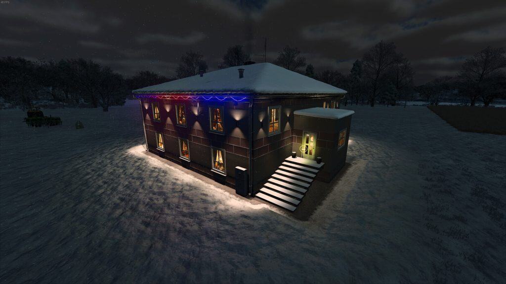 FS25 Modern Polish House v1 (5) - Farming simulator 19 / 17 / 15 Mod